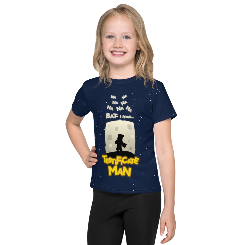 Testificate Man Kids Starry T-Shirt – Element Animation Merch